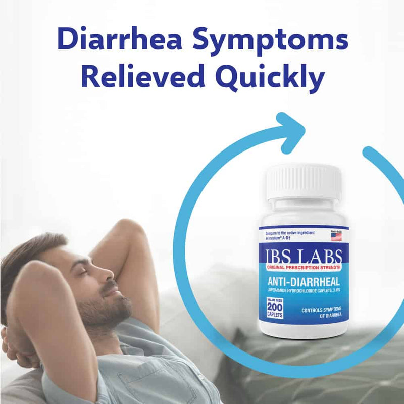 Anti-Diarrheal 2MG 200 Caplets By IBS LABS -Exp-02-2026